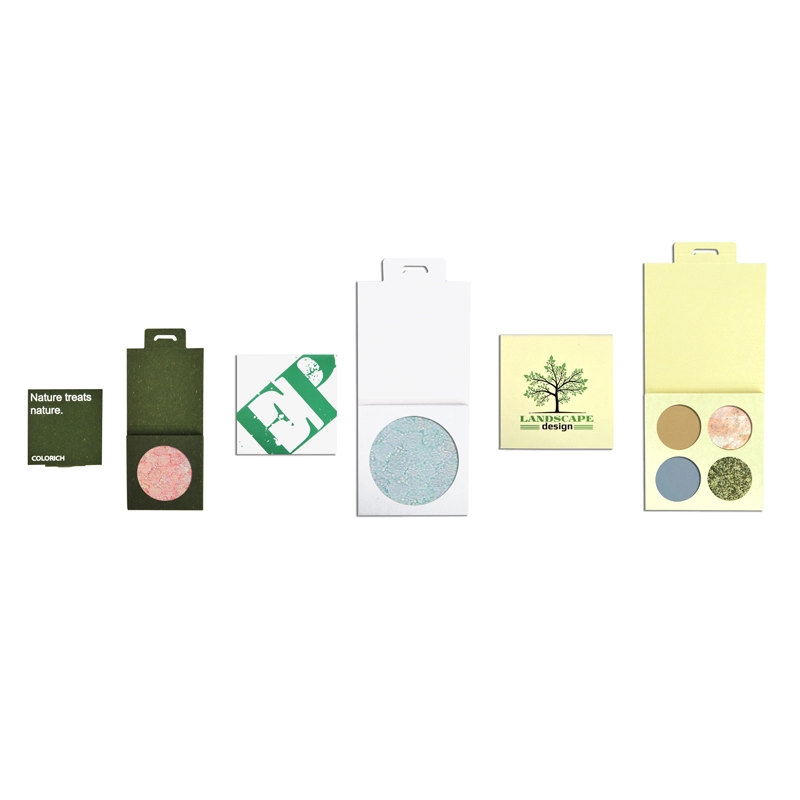Eco-friendly Paper Blush Palette - Colorich Packaging (ZhongShan) Co.,Ltd.